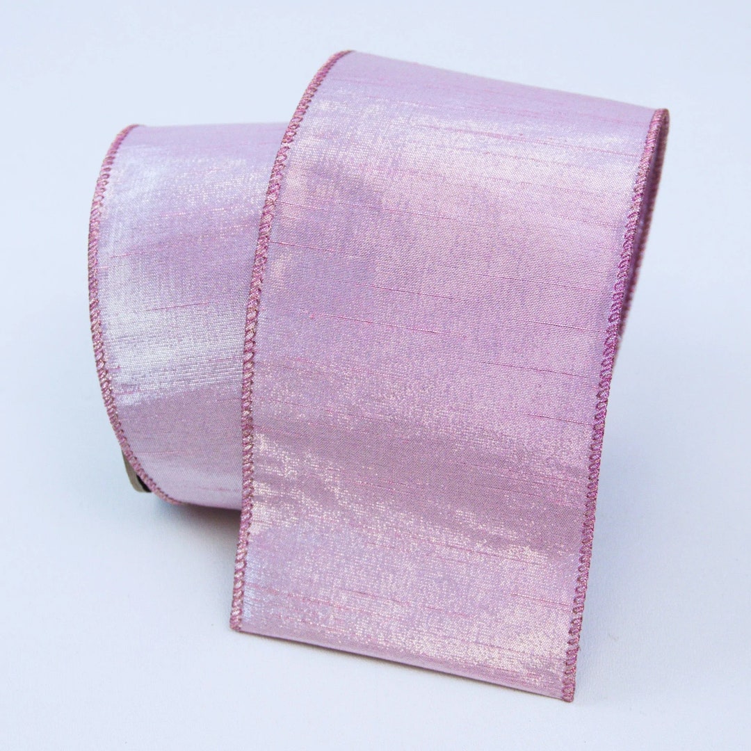 4 Light Pink Luster Ribbon, Farrisilk Color Accent Ribbon,pink Ribbon ...