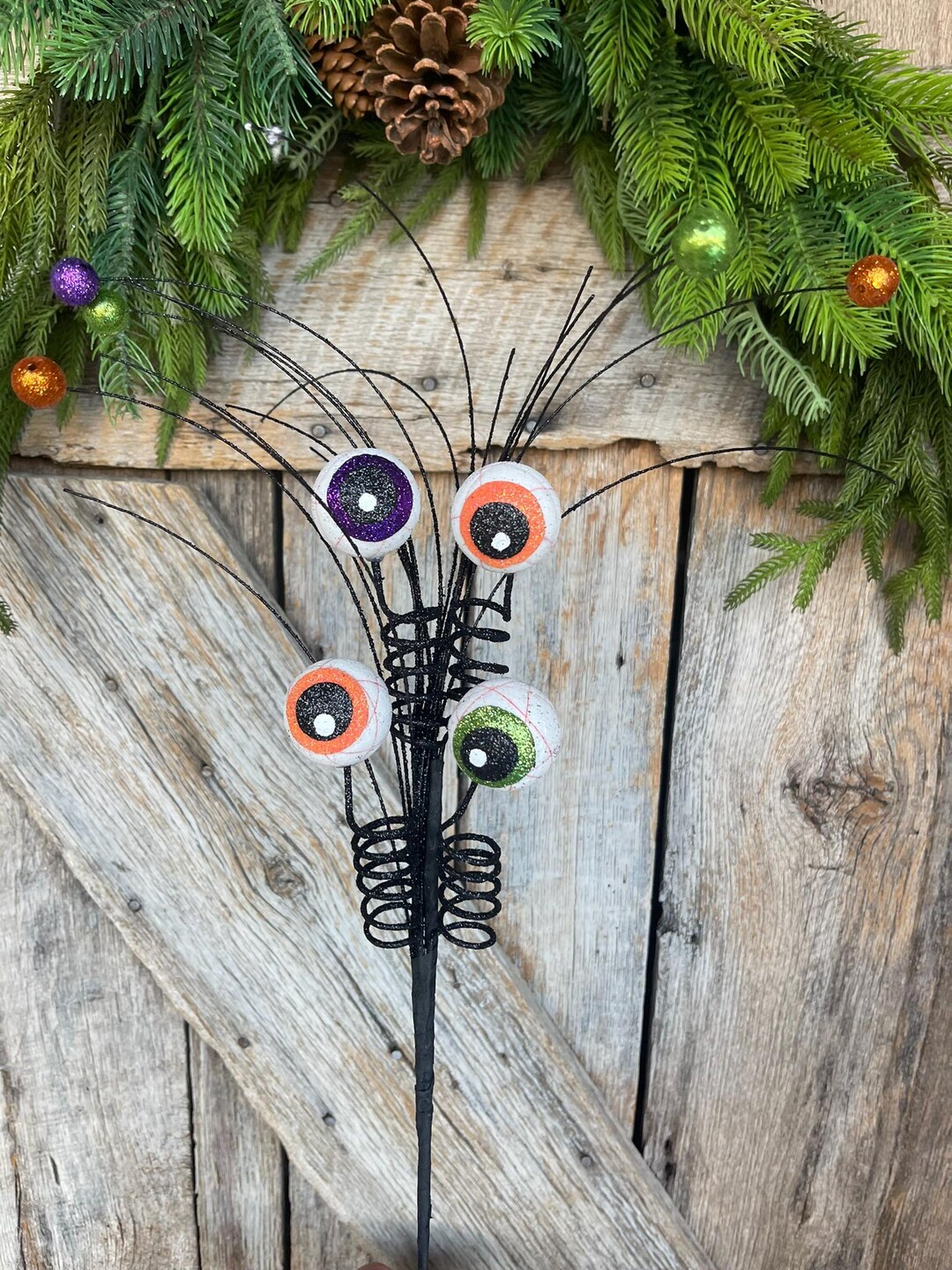 23" Eyeball Spray, Halloween Eyeball Spray, Halloween Spray, Halloween ...