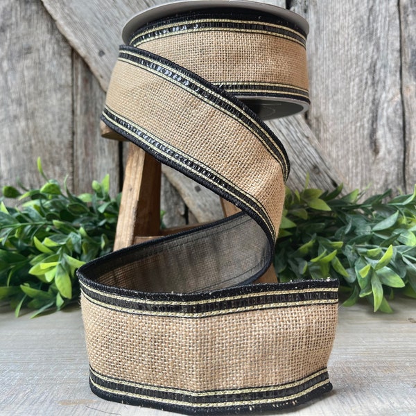Burlap Ribbon - Etsy