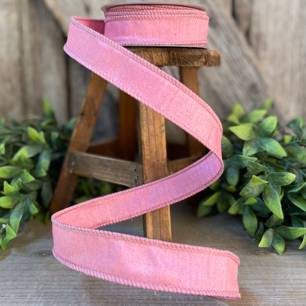 Pink Ribbon Wreath - Etsy