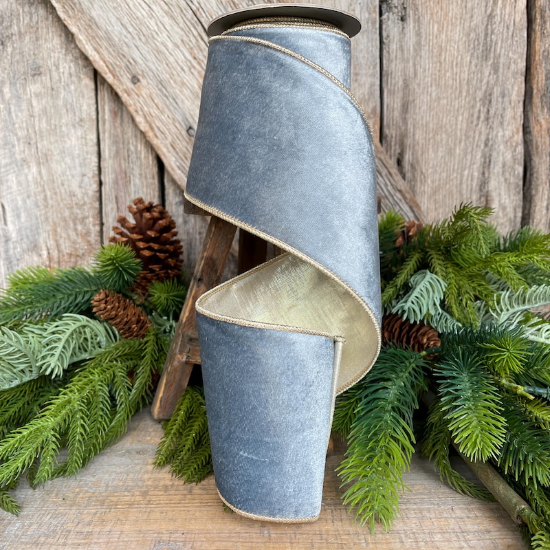 Lighted Gold Tree Ribbon - Etsy