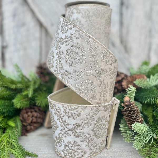 Wide Christmas Ribbon - Etsy