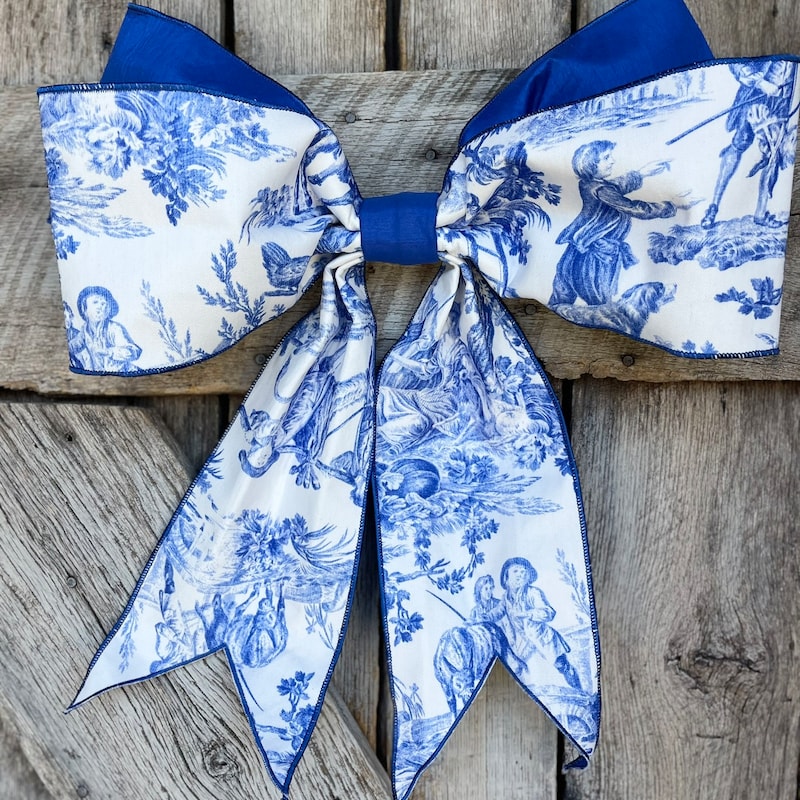 Blue White Ribbon - Etsy
