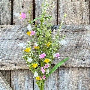27 Mixed Wild Flower Spray, Floral Filler Spray, Spring Florals ...