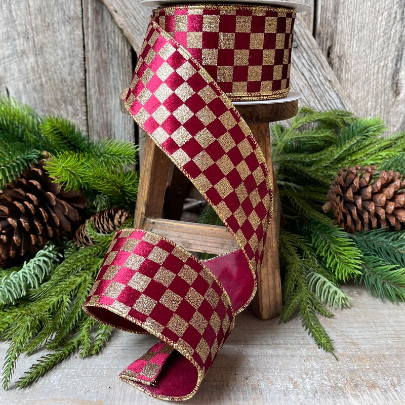 Burgundy Christmas - Etsy