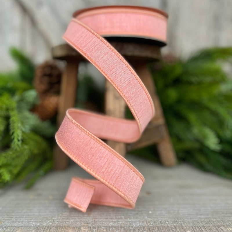 Coral Ribbon - Etsy