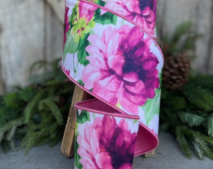 Wired Ribbon, Colorful Ribbon, Summer Ribbon, 2.5 Inch Ribbon, Luxury ...