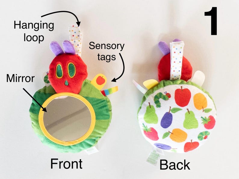 Adorable Caterpillar Gift Set for Baby - Very Hungry Caterpillar Book ...
