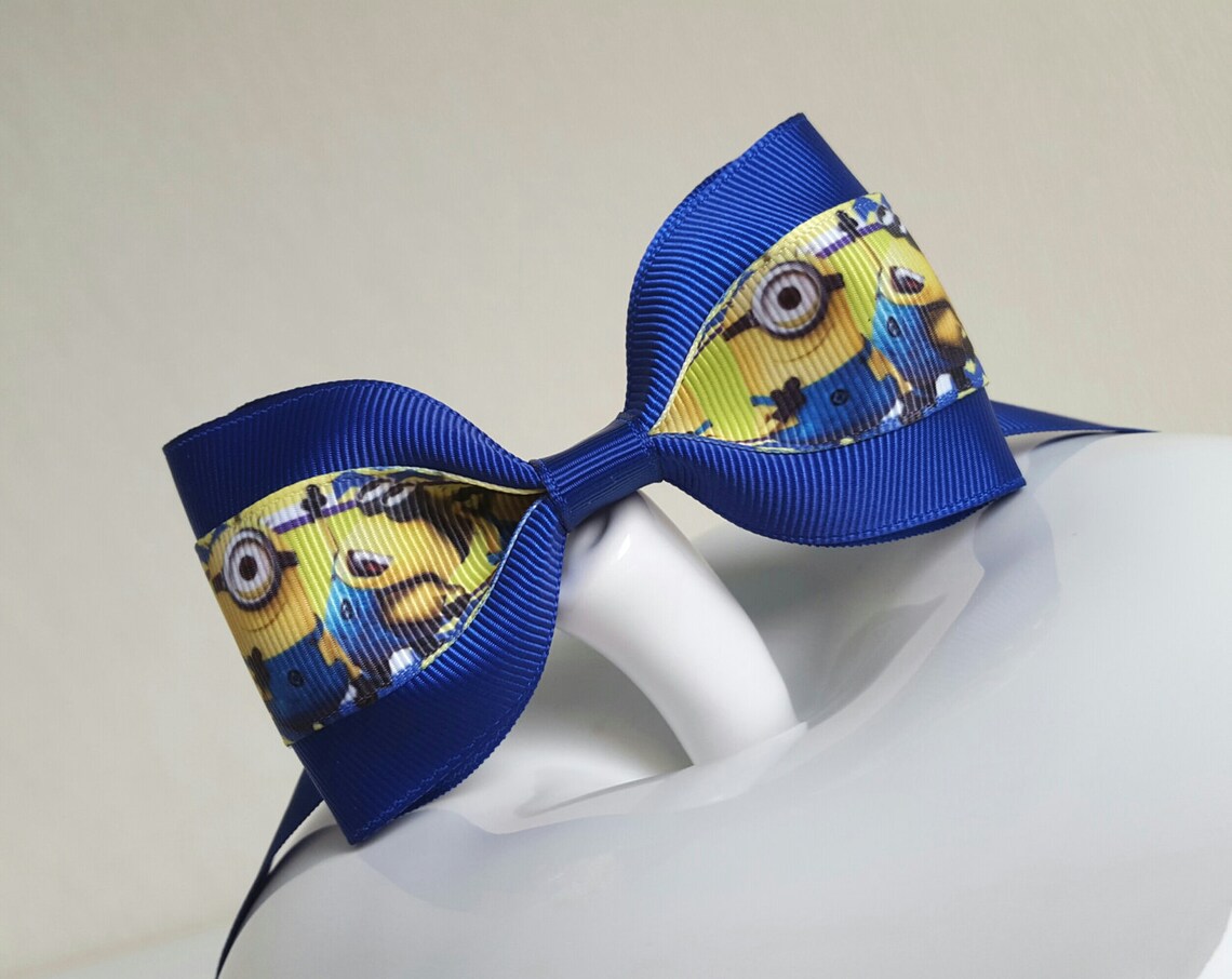 Minions Bow Tie/minions Baby Shower/despicable Me Bow Tie/boys Bow Tie ...