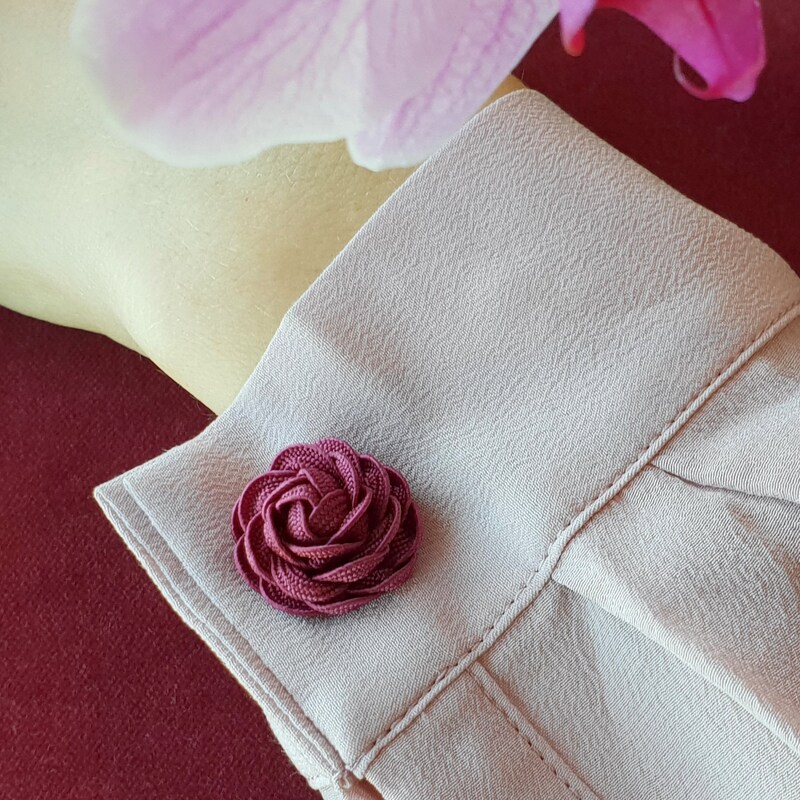 Flower Cufflinks - Etsy UK