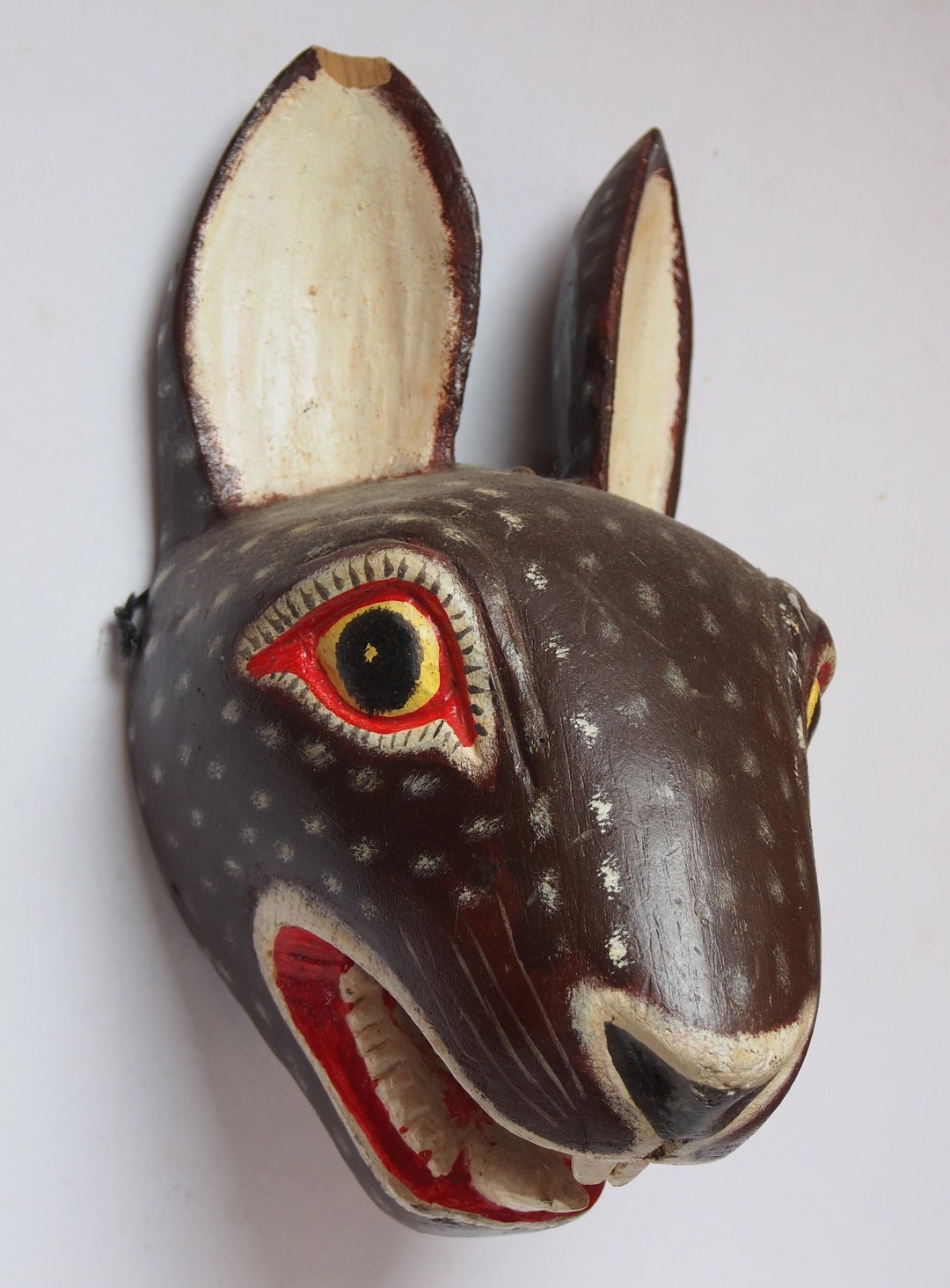 Vintage Mexican Mixtec Oaxaca Rabbit Conejo Dance Mask Mexico - Etsy