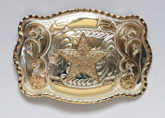 Lone Star Western Cowboy Belt Buckle