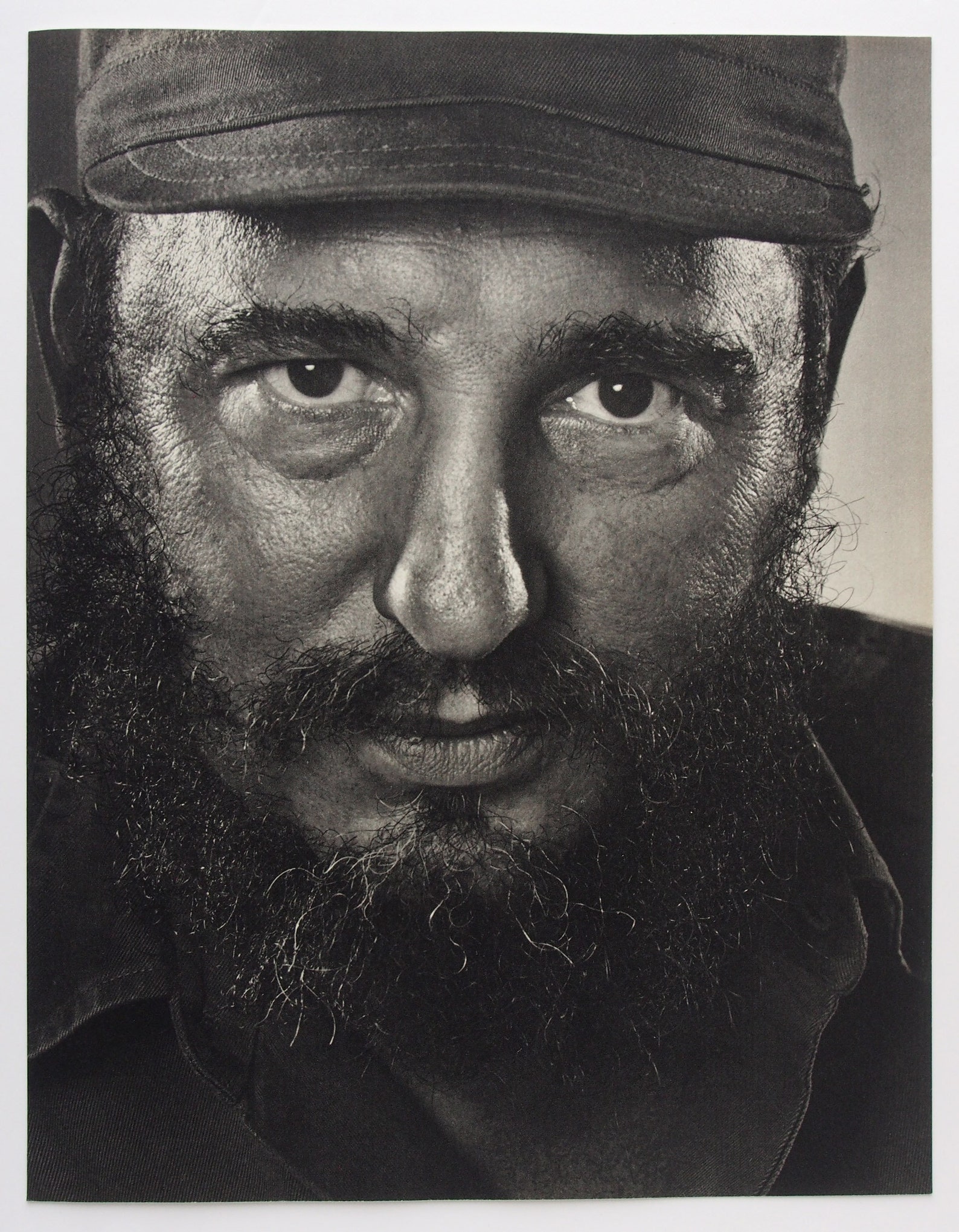 Vintage Yousuf KARSH Sheet-fed Photogravure Portrait of Fidel Castro 12 ...