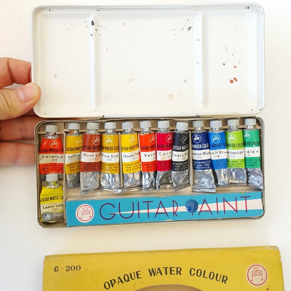 Watercolor Tin - Etsy