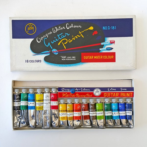 Watercolor Paint Box - Etsy