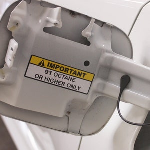 Warning Label Do Not Overfill Gas Gasoline Truck Fuel Tank Vinyl ...