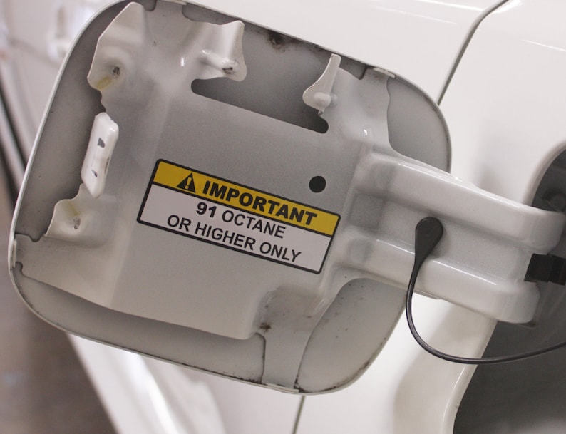 Warning Label Do Not Overfill Gas Gasoline Truck Fuel Tank Vinyl ...