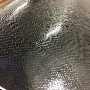 Faux Snake Skin Black Vinyl Car Wrap Self Adhesive Backed Sticker Air ...