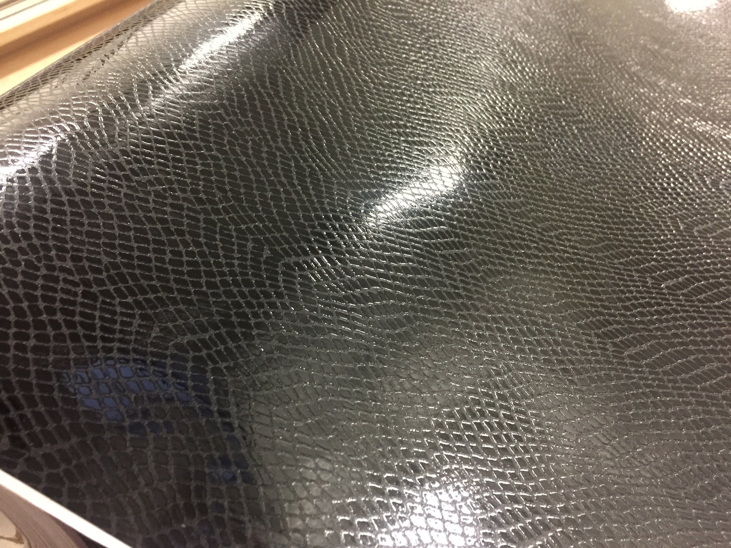 Faux Snake Skin Black Vinyl Car Wrap Self Adhesive Backed Sticker Air ...