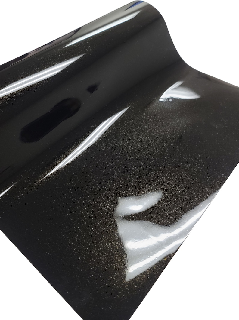 Gloss Black Gold / Silver Metallic Paint Protection Film TPH Bra PPF ...