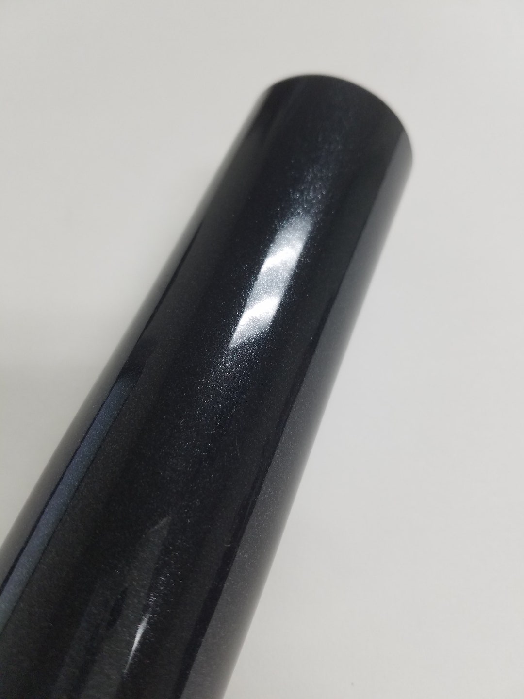 Gloss Crystal Black Metallic Self Adhesive Vinyl Car Wrap Sticker Decal ...