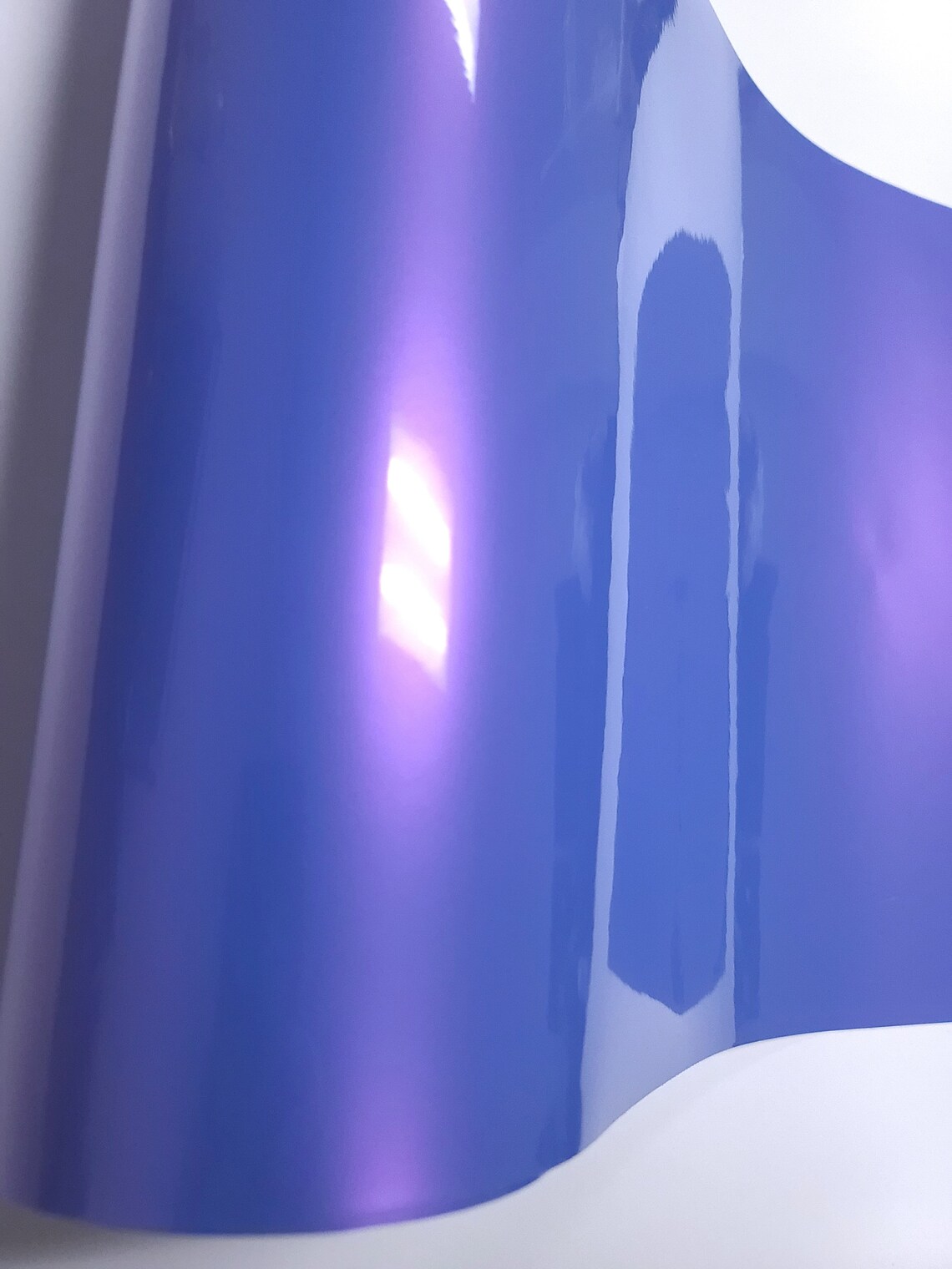 High Gloss Chameleon Purple Blue Self Adhesive Bubble Free Vinyl Wrap ...