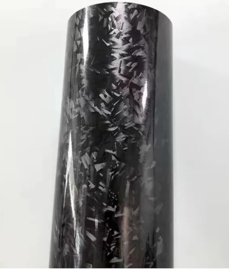 Gloss Matte Forged Carbon Fiber Black Red Blue Rose Gold Self Adhesive ...