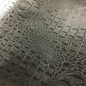 Faux Alligator Crocodile Animal Skin Texture Black Burgundy Red Beige ...