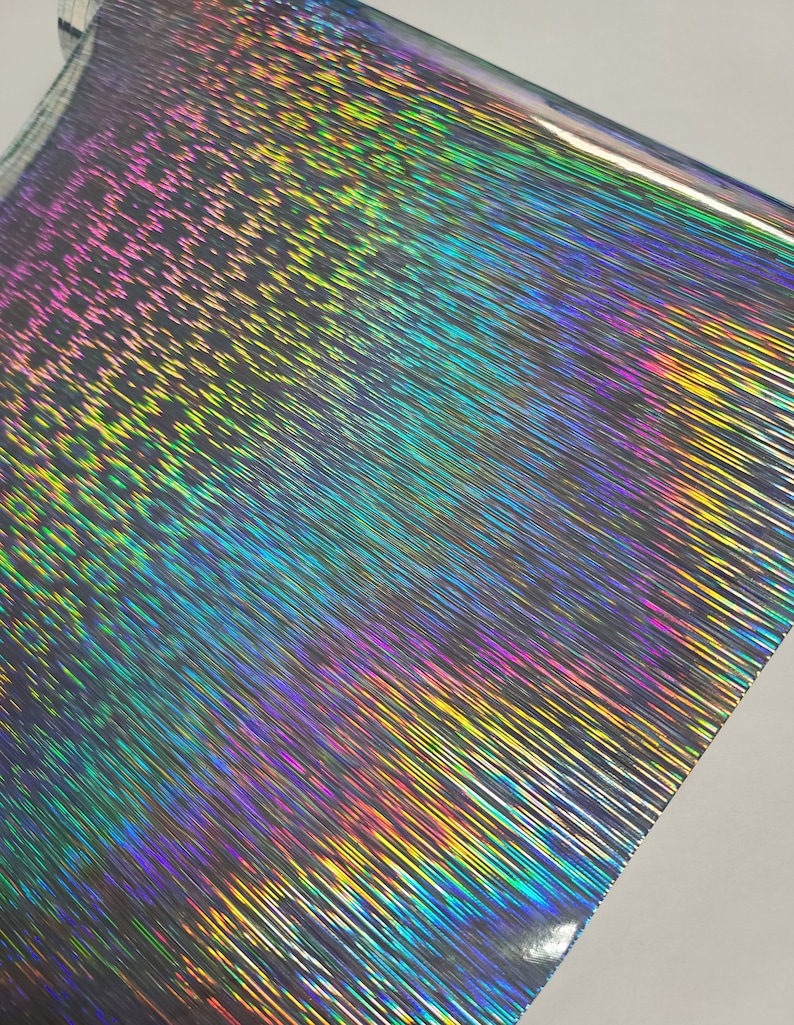 Gloss Iridescent Holographic Vinyl Car Wrap Sticker Film Bubble Free ...