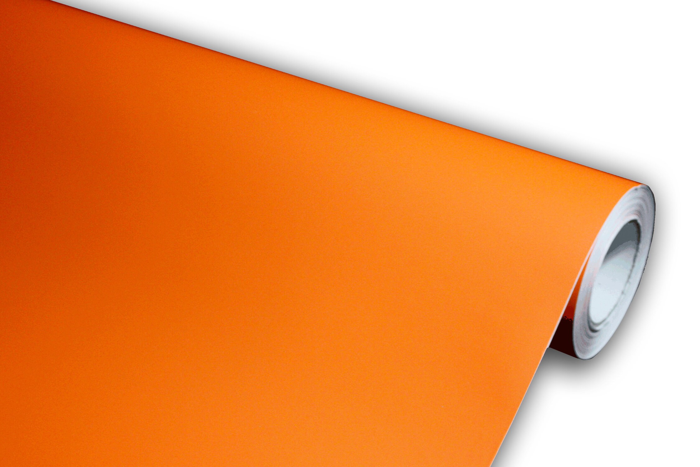 Gloss Matte Orange Vinyl Car Wrap Air Release Bubble Free Self Adhesive ...