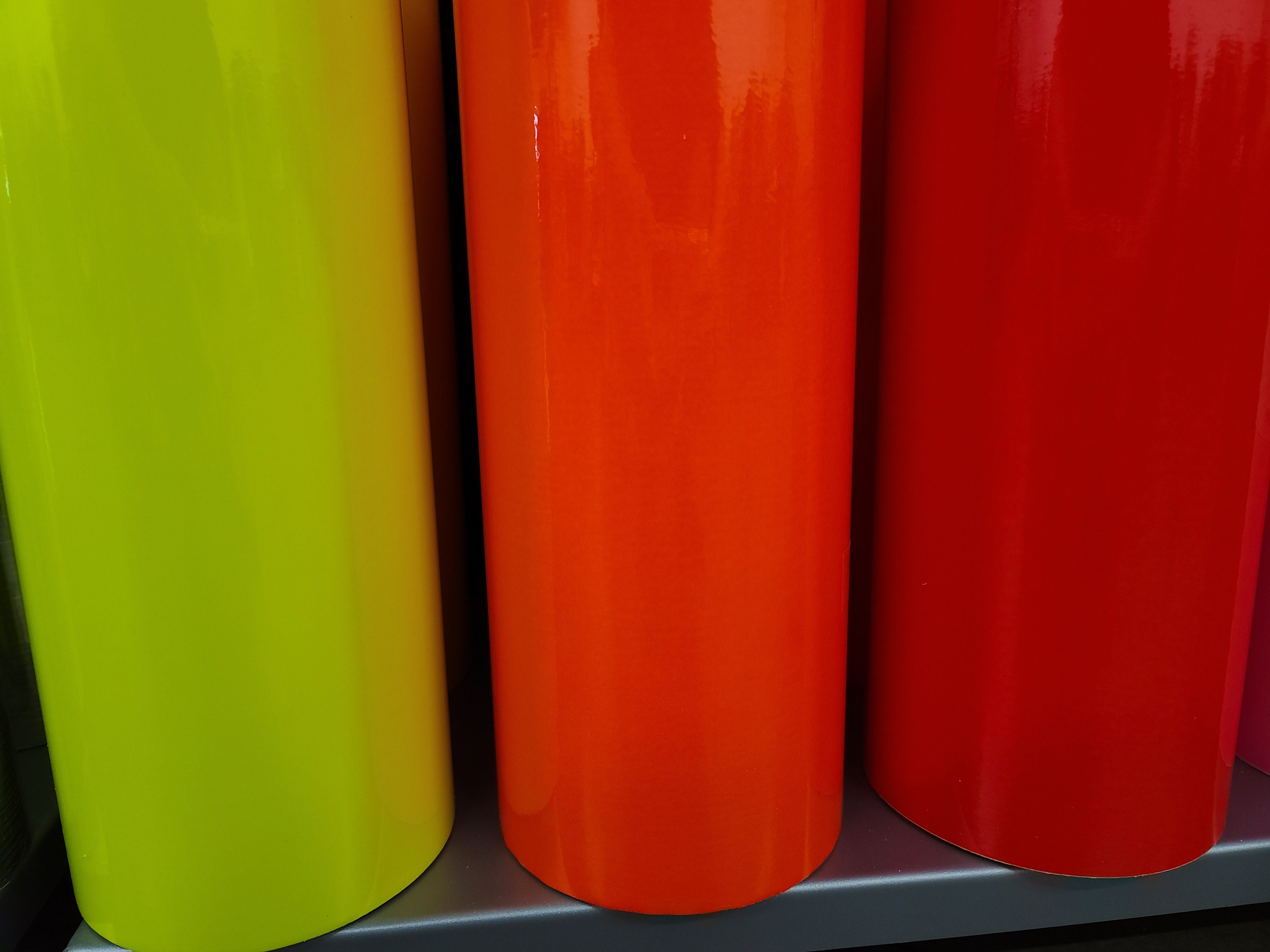 Gloss Neon Fluorescent Die Cutting Lettering Craft Sign 12 Inch Vinyl ...