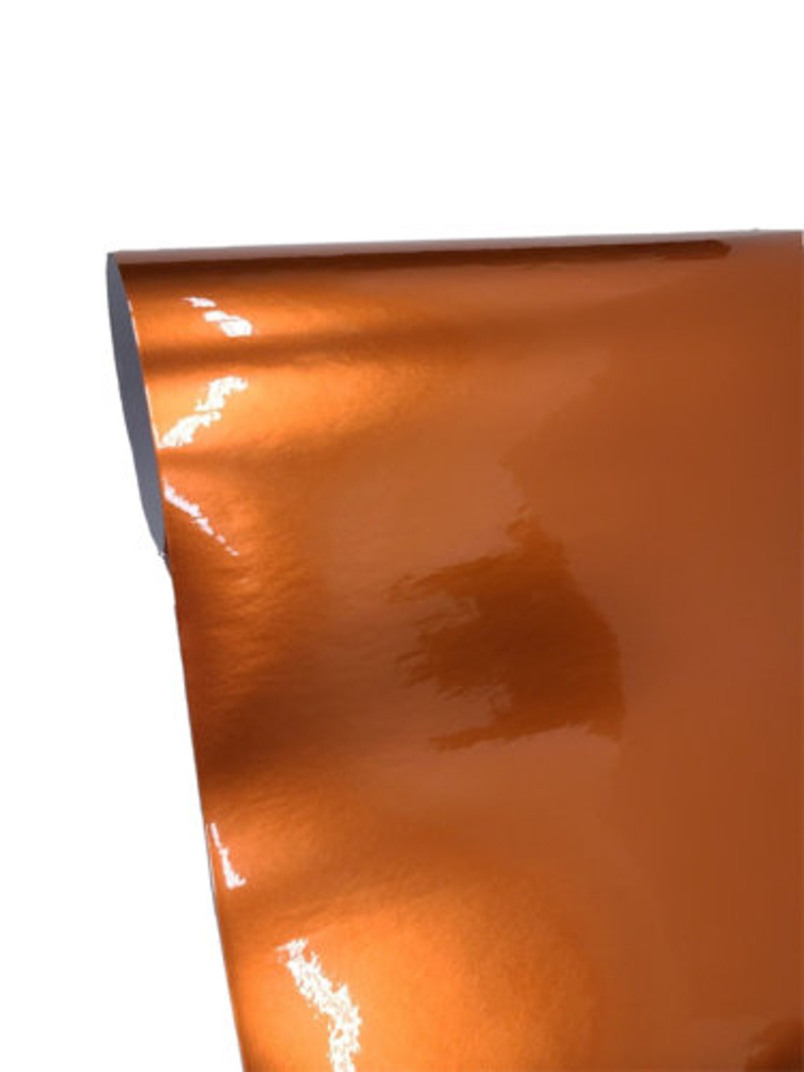 Gloss Glossy Copper Orange Self Adhesive Vinyl Car Wrap Bubble Free Air ...