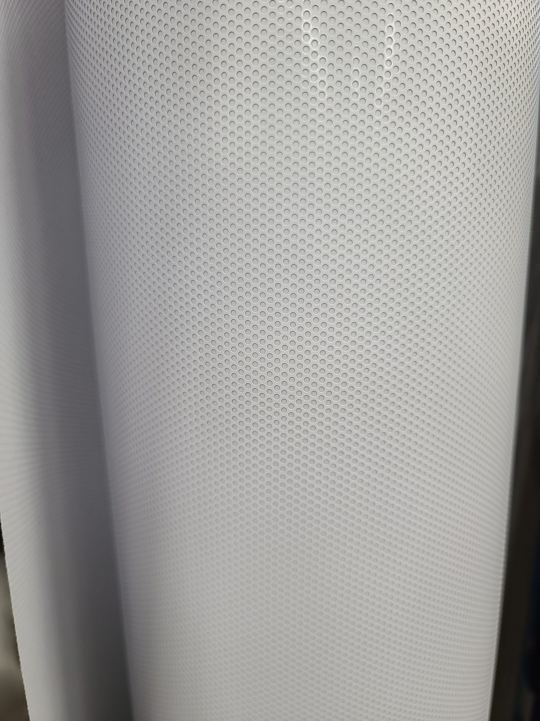 Perforated White One Way Vision Printing Media Window Vinyl Sticker ...