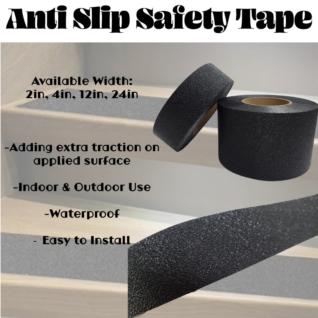 Anti Slip Non Skid Traction Safety Grip Grit Adhesive Peel Sticker ...