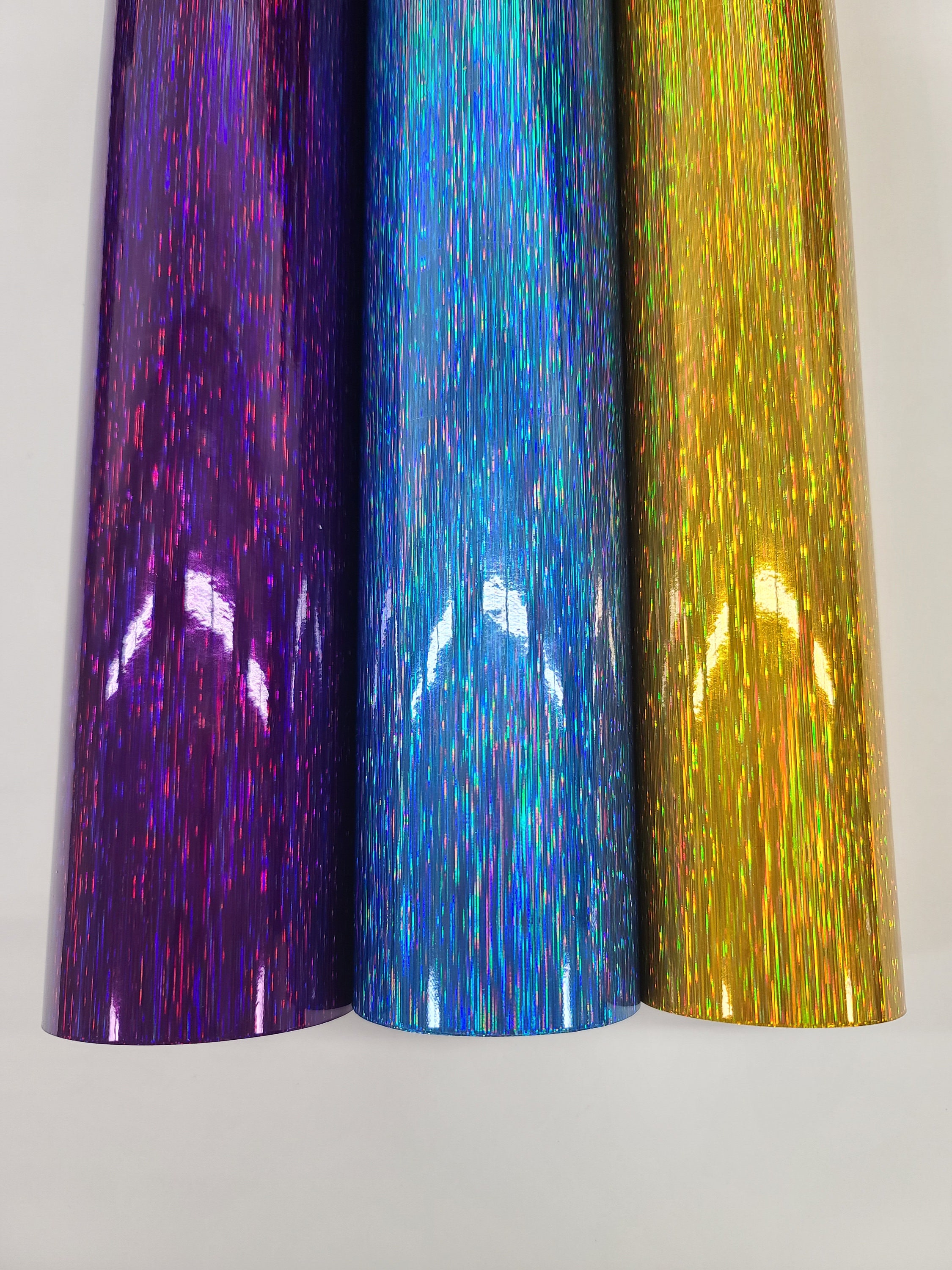 Gloss Iridescent Holographic Vinyl Car Wrap Sticker Film Bubble Free ...