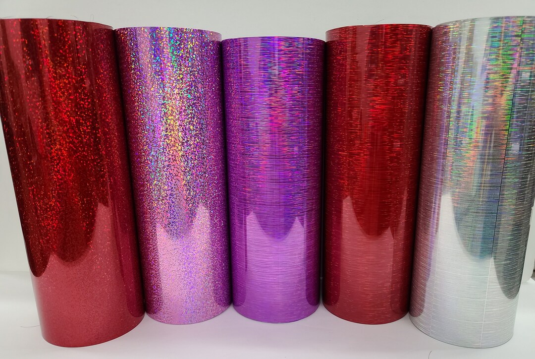 Gloss Brushed Sparkle Holographic Laser Self Adhesive Die Cutting ...