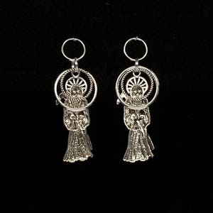 SAINT DEATH, Grim Reaper Earrings, Tarot Earrings, Occult Jewelry ...