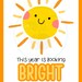 Back to School Gift Tags, This Year is Looking Bright, Welcome Back ...