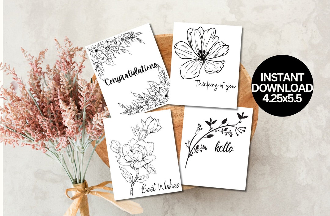 Elegant Assortment Cards, Printable, Beautiful Cards, Wedding Cards ...