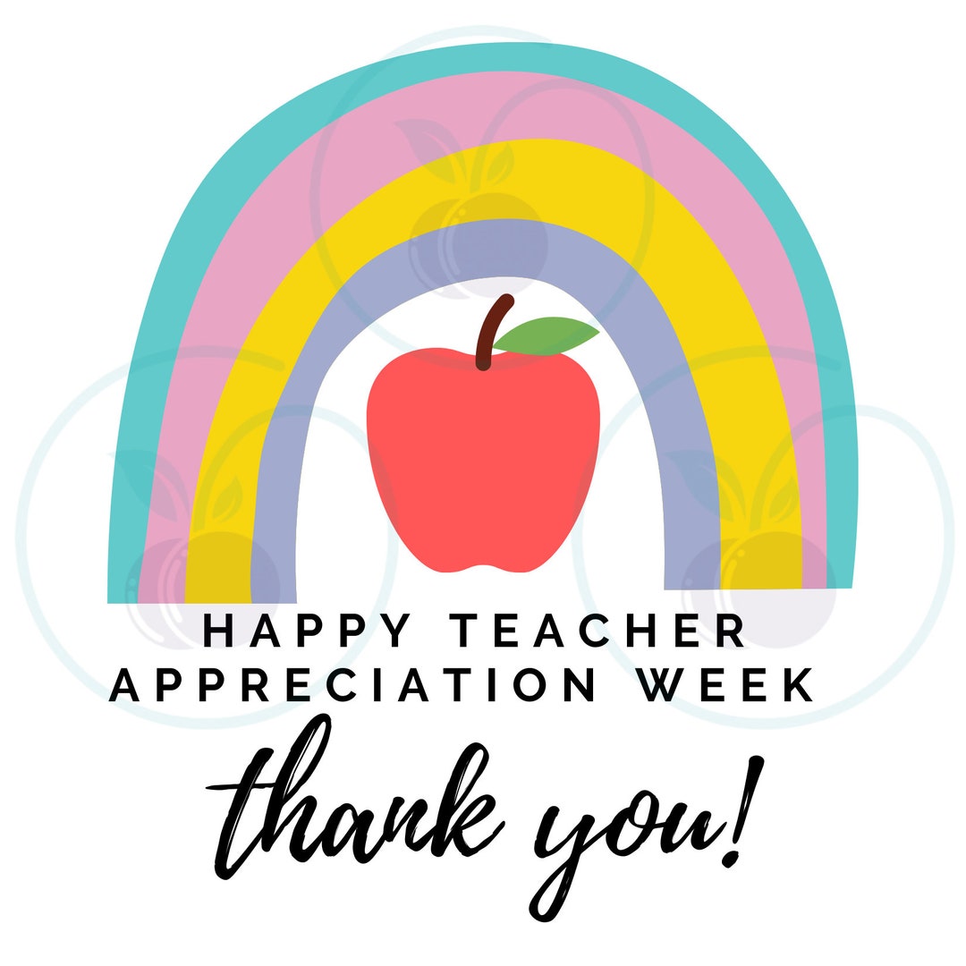 Happy Teacher Appreciation Week Clip Art