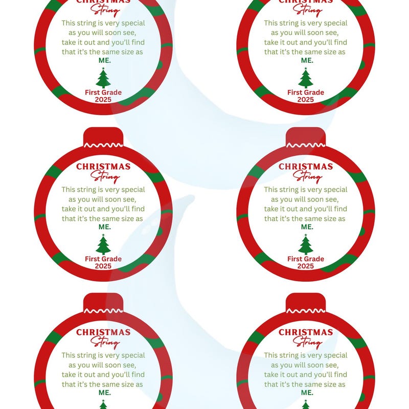 Height Ribbon Bauble - Etsy UK