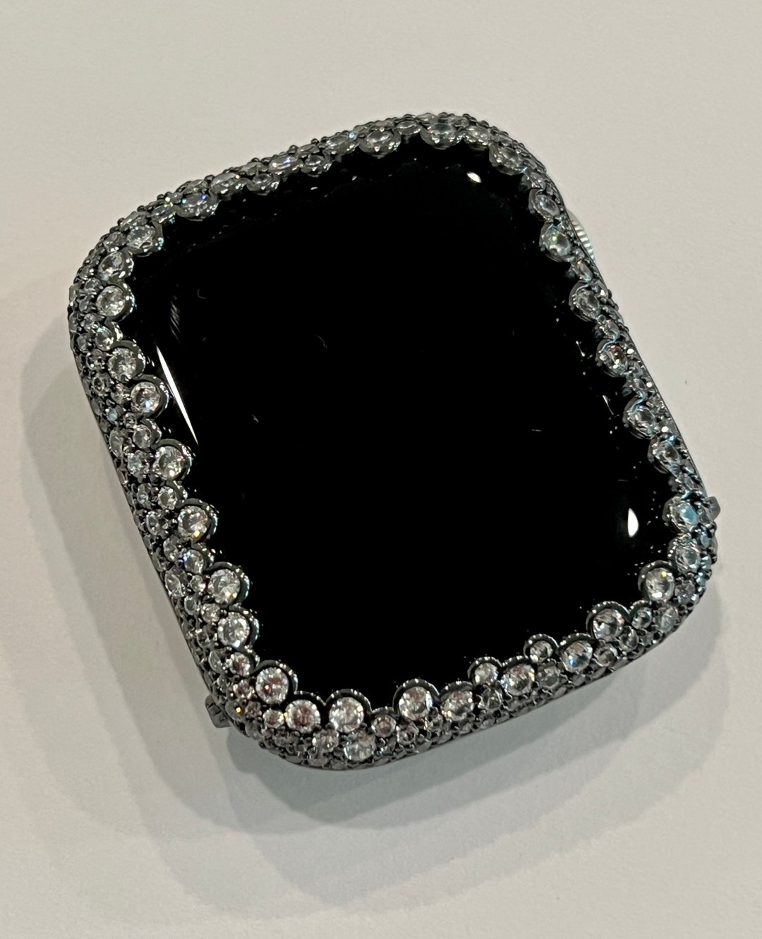 Black Apple Watch Bezel Cover 38mm 40mm 41mm 42mm 44mm 45mm 49mm Ultra ...