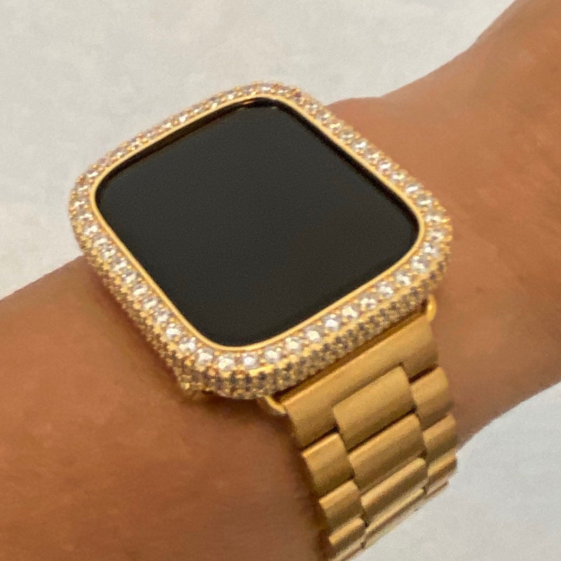 Iced Out Apple Watch Band - Etsy