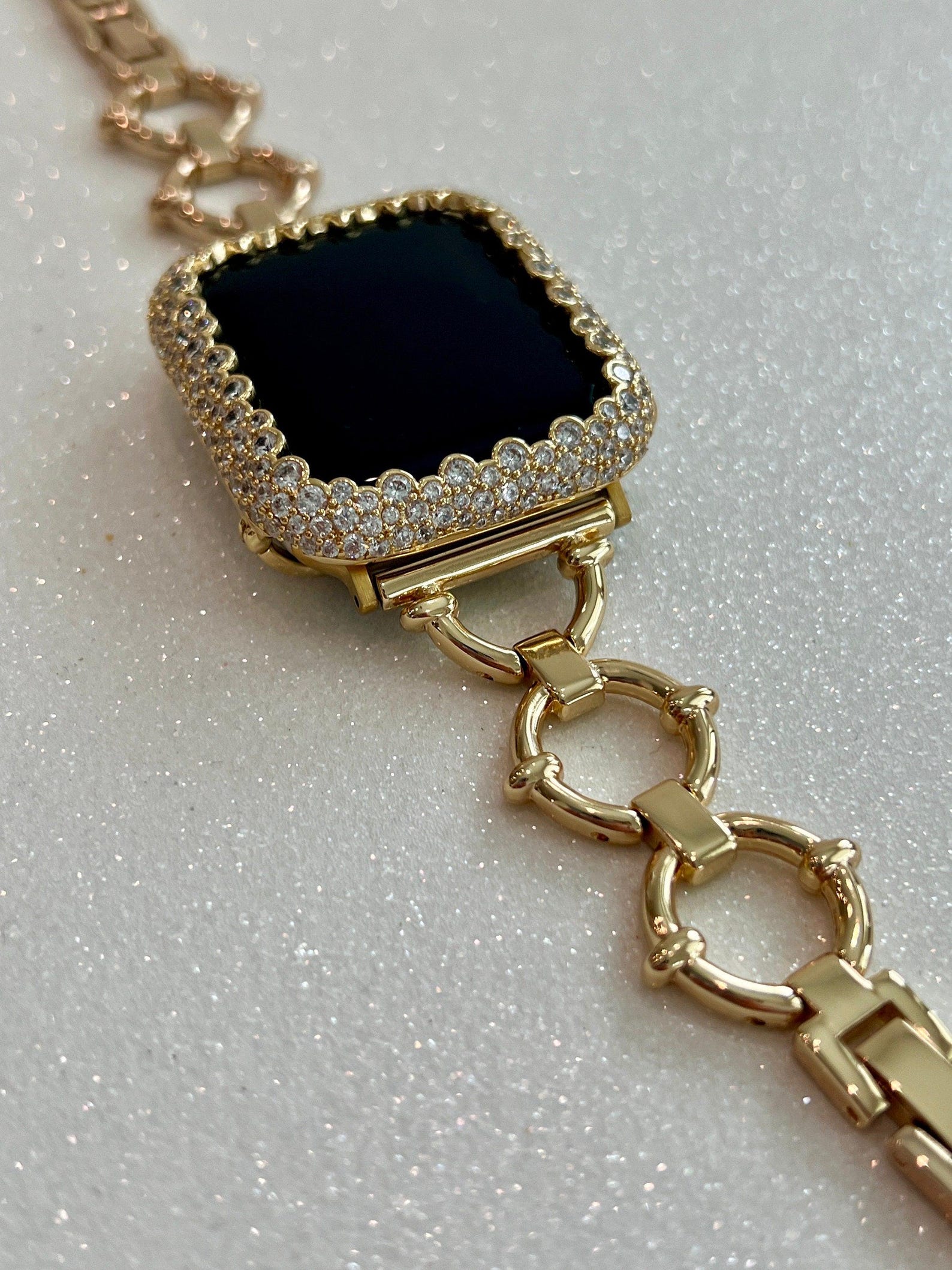 Minimalist Gold Apple Watch Band Womens Bracelet 38mm-49mm Ultra ...