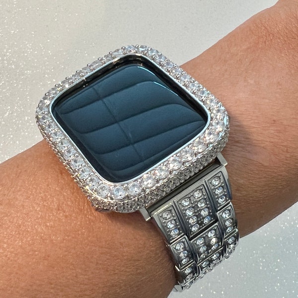Iced Out Apple Watch Band - Etsy
