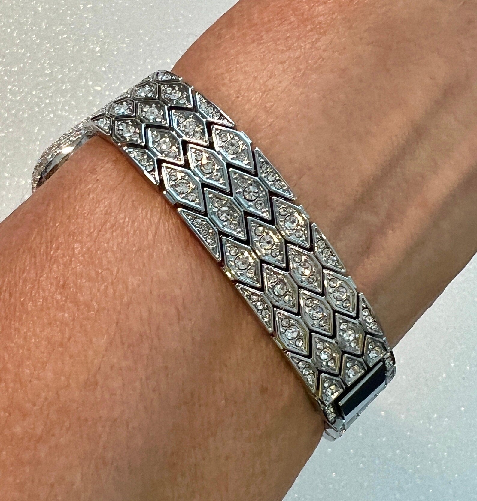 Silver Apple Watch Band Bracelet Womens iPhone Watch Band & or Apple ...