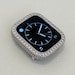 Custom Apple Watch Cover Silver Lab Diamond Bezel, Apple Watch Case ...