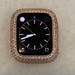 Rose Gold Apple Watch Band Womens Swarovski Crystal iPhone Watch ...