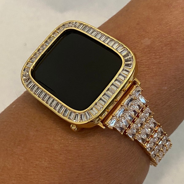 Iced Out Apple Watch Band - Etsy
