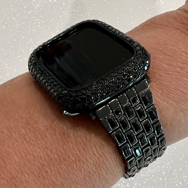 Iced Out Apple Watch Band - Etsy